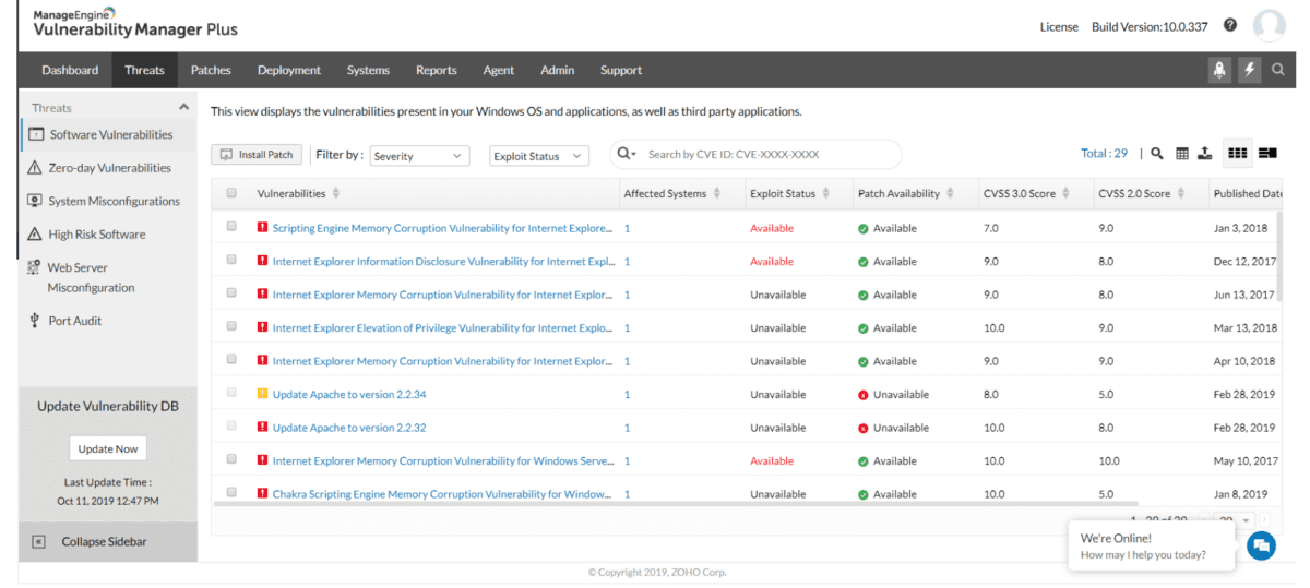 Vulnerability Manager Plus - LeadPro