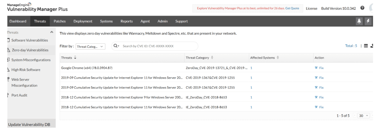 Vulnerability Manager Plus - LeadPro